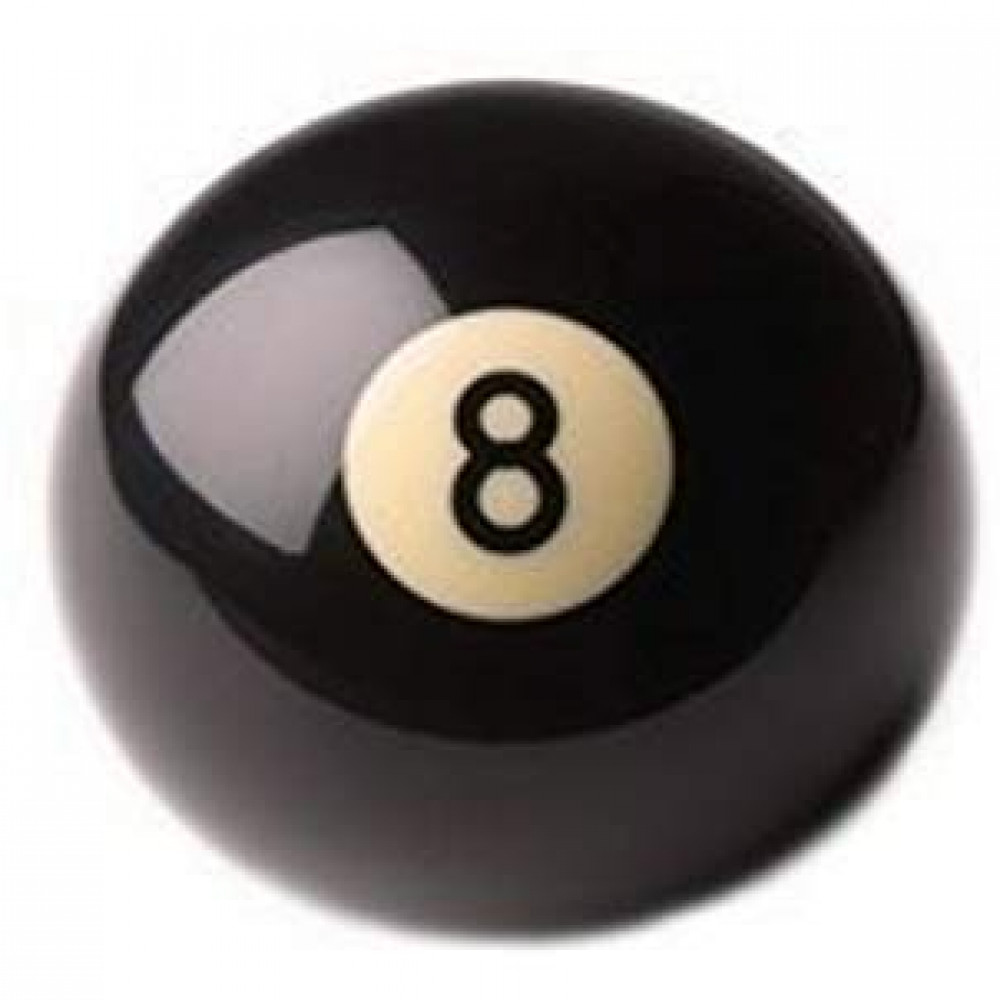 BOLA NEGRA "D" 57 MM CHINA - Bisonte Juegos